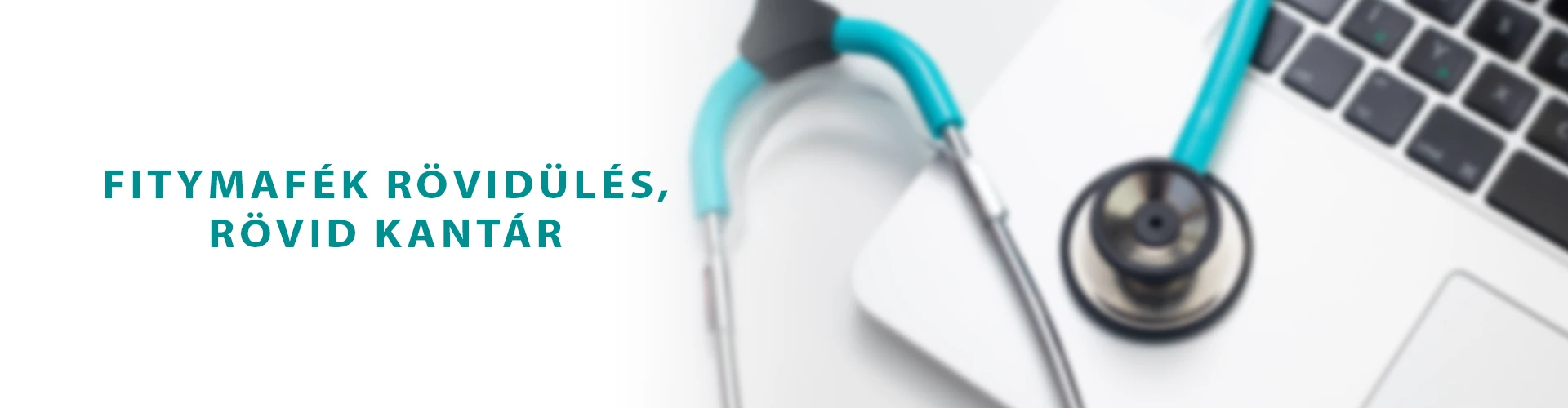 Fitymafék rövidülés, rövid kantár (frenulum breve)