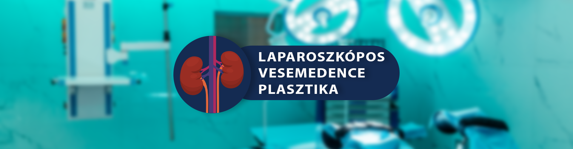 Laparoszkópos vesemedence plasztika (laparoscopos Anderson-Hynes ...